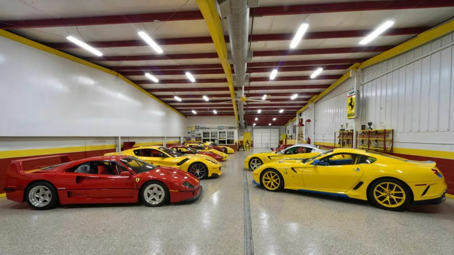 Enzo, F40 e F50: cifre folli all'asta Mecum per il "Giallo Modena"