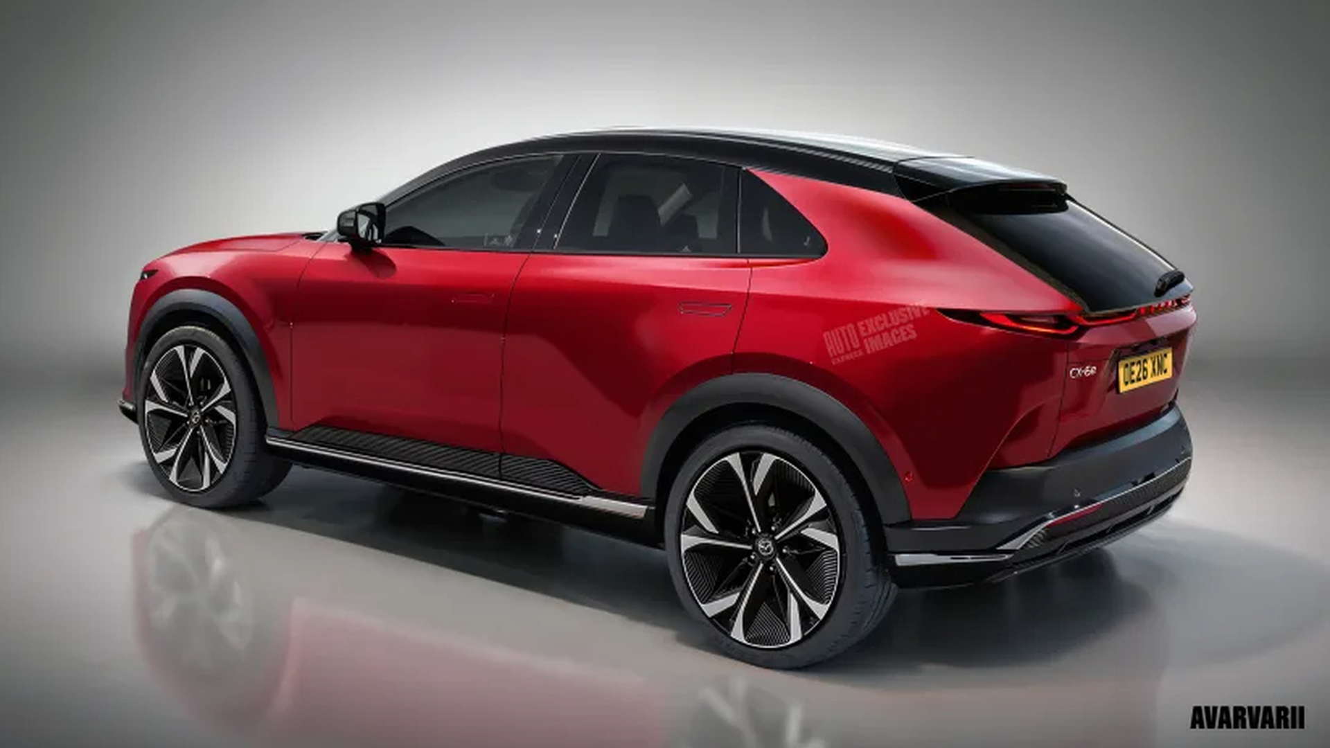 Mazda CX-6e: SUV elettrico pronto a sfidare Tesla Model Y