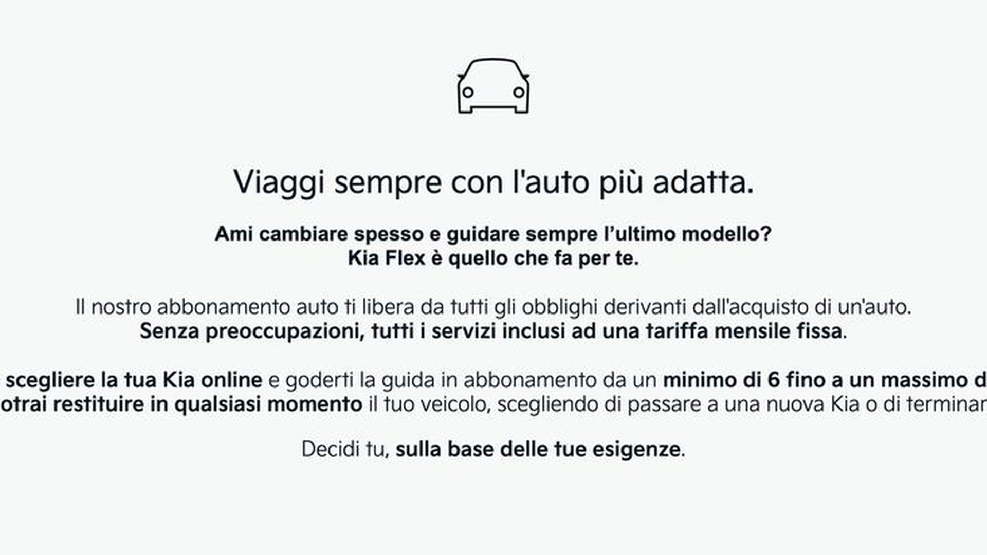Kia Flex: arriva in Italia la nuova soluzione di noleggio a medio ...