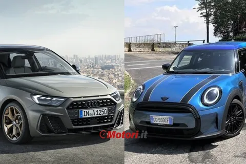 mini versus audi a1