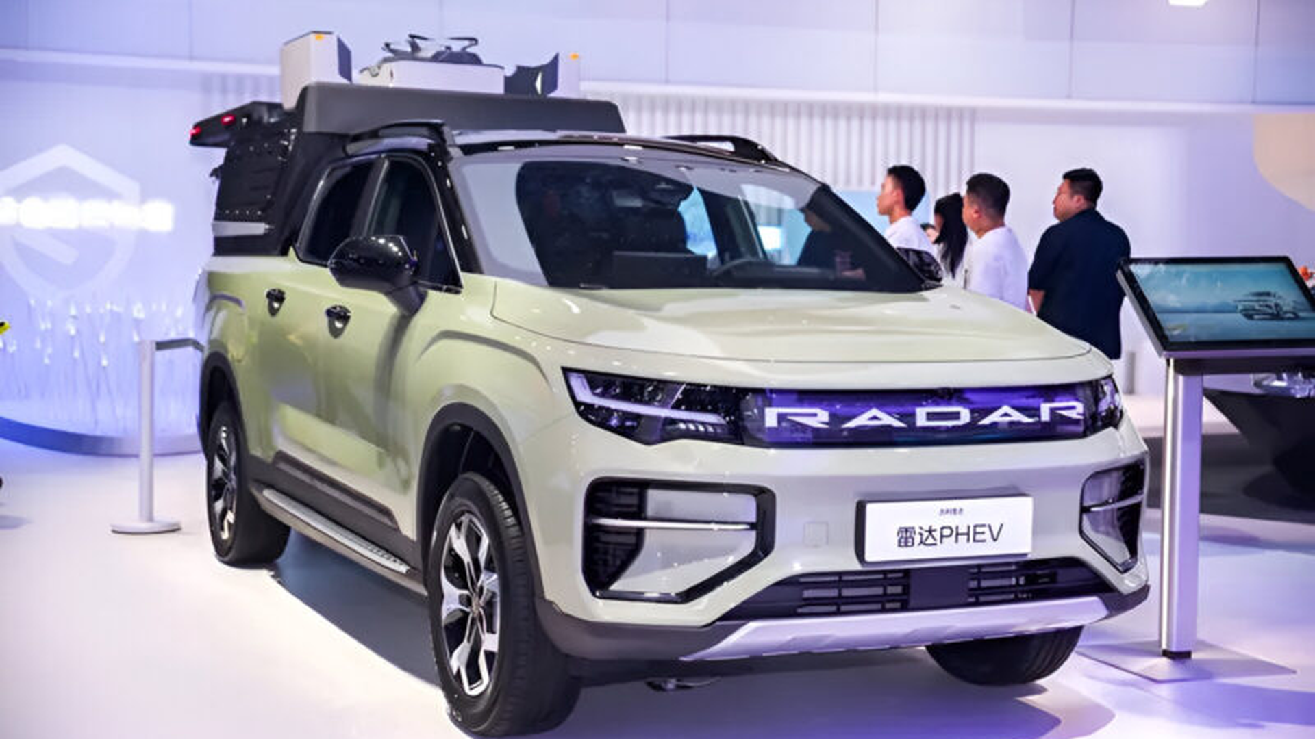 Geely Radar: pickup ibrido con Thor EM e trasmissione 3DHT