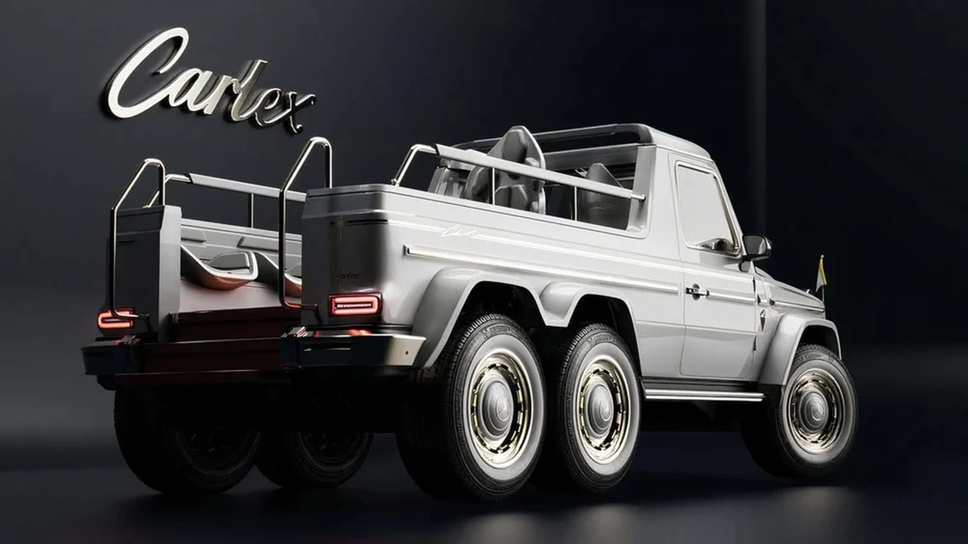 Mercedes Classe G 6x6 di Carlex Design: una papamobile unica