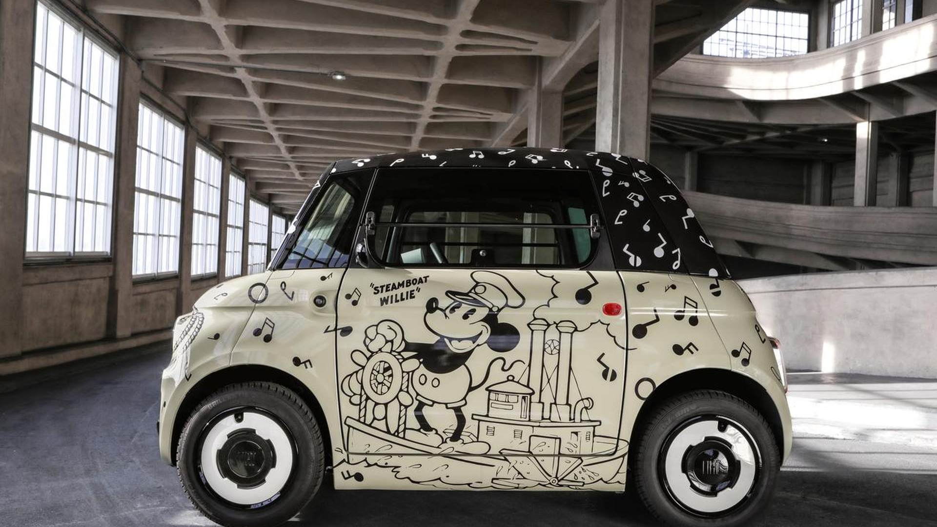 Fiat Topolino: svelate le cinque one-off per i 100 anni della Disney ...